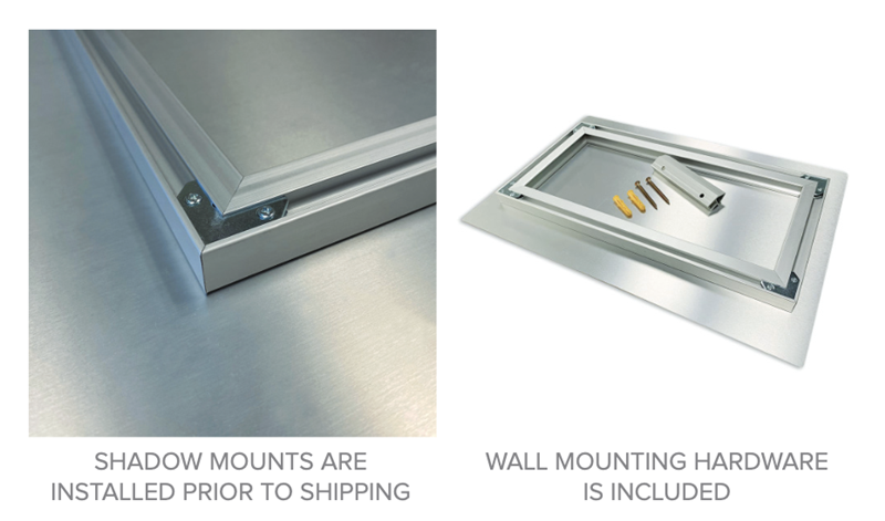 Custom Dye-Sublimated Aluminum Prints with Shadow Wall Mounts | Allegra